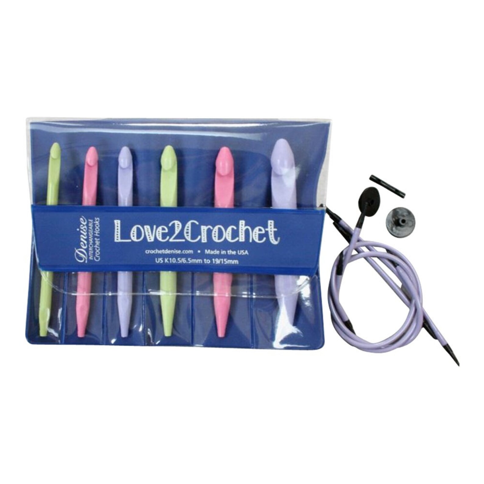 Love2crochet Interchangeable Crochet Hook Set From Denise ...