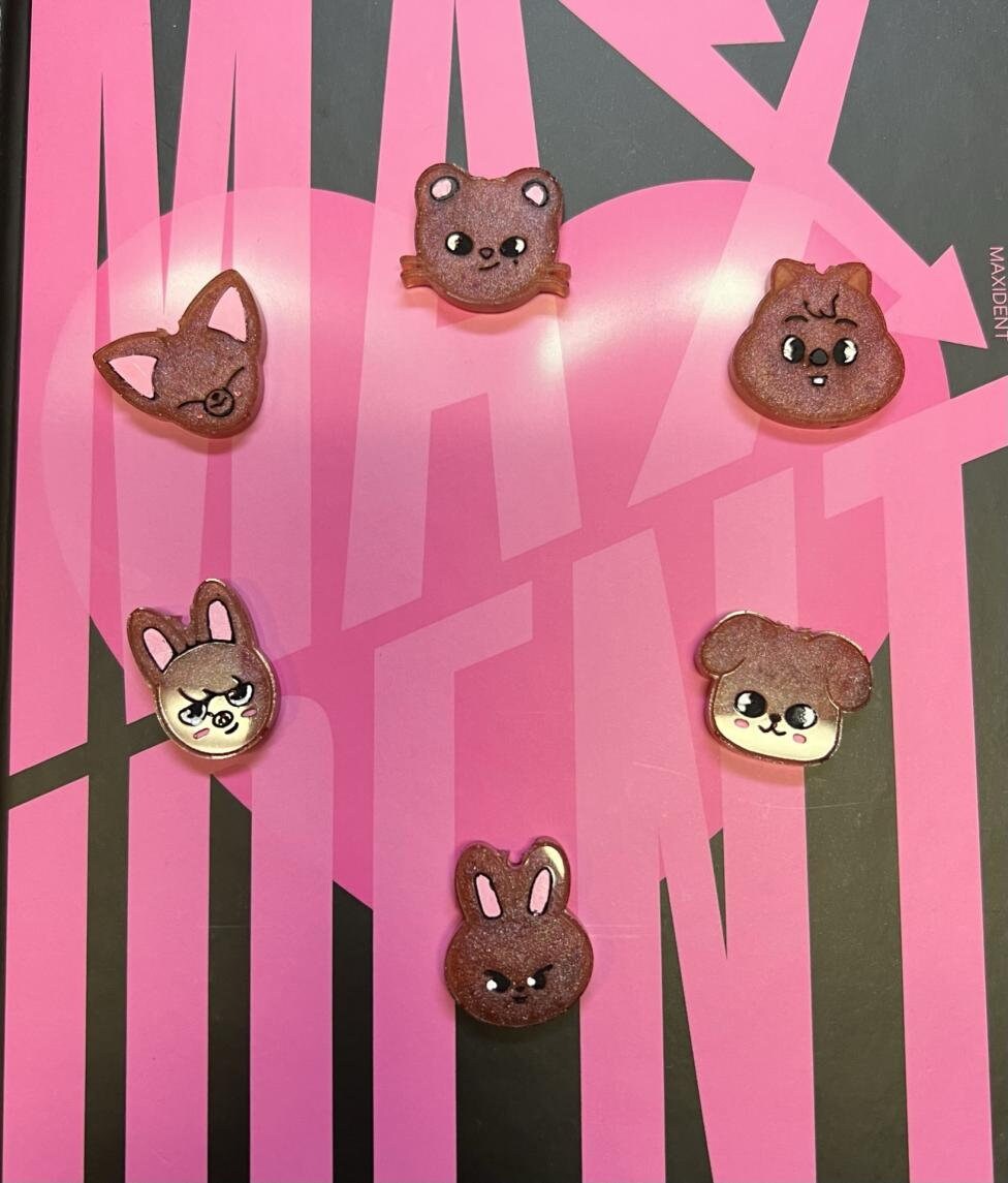 Stray Kids Maxident Pink Heart Photocard Phone Case - Etsy