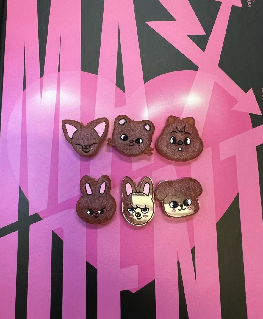 Stray Kids Maxident Pink Heart Photocard Phone Case - Etsy