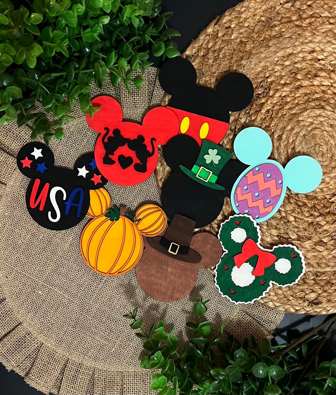 Mickey Mouse Disney Interchangeable Pieces Additional Mickey Heads Only ...