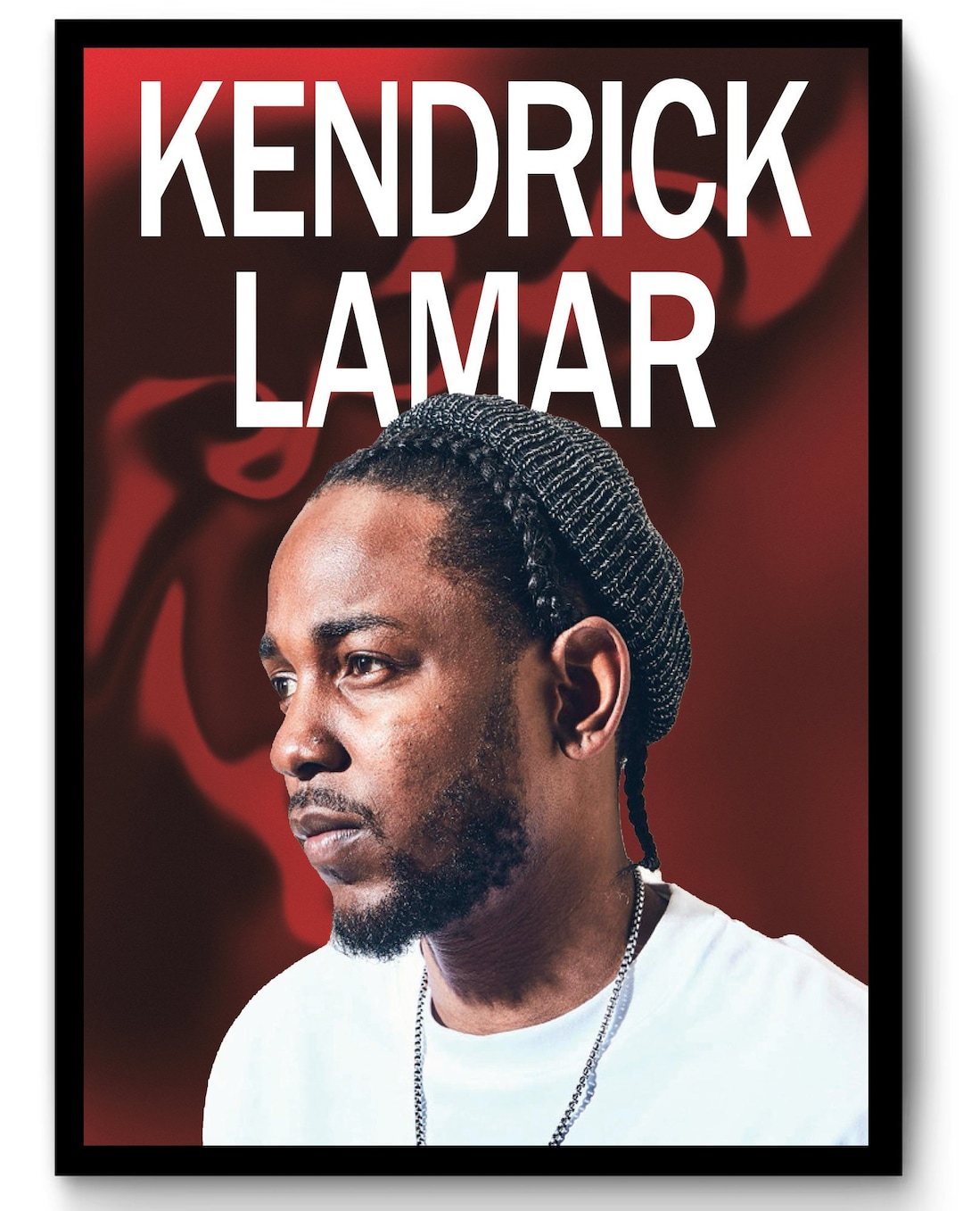 Kendrick Lamar Poster Music Poster Hip Hop Wall Art Printable Wall Art ...
