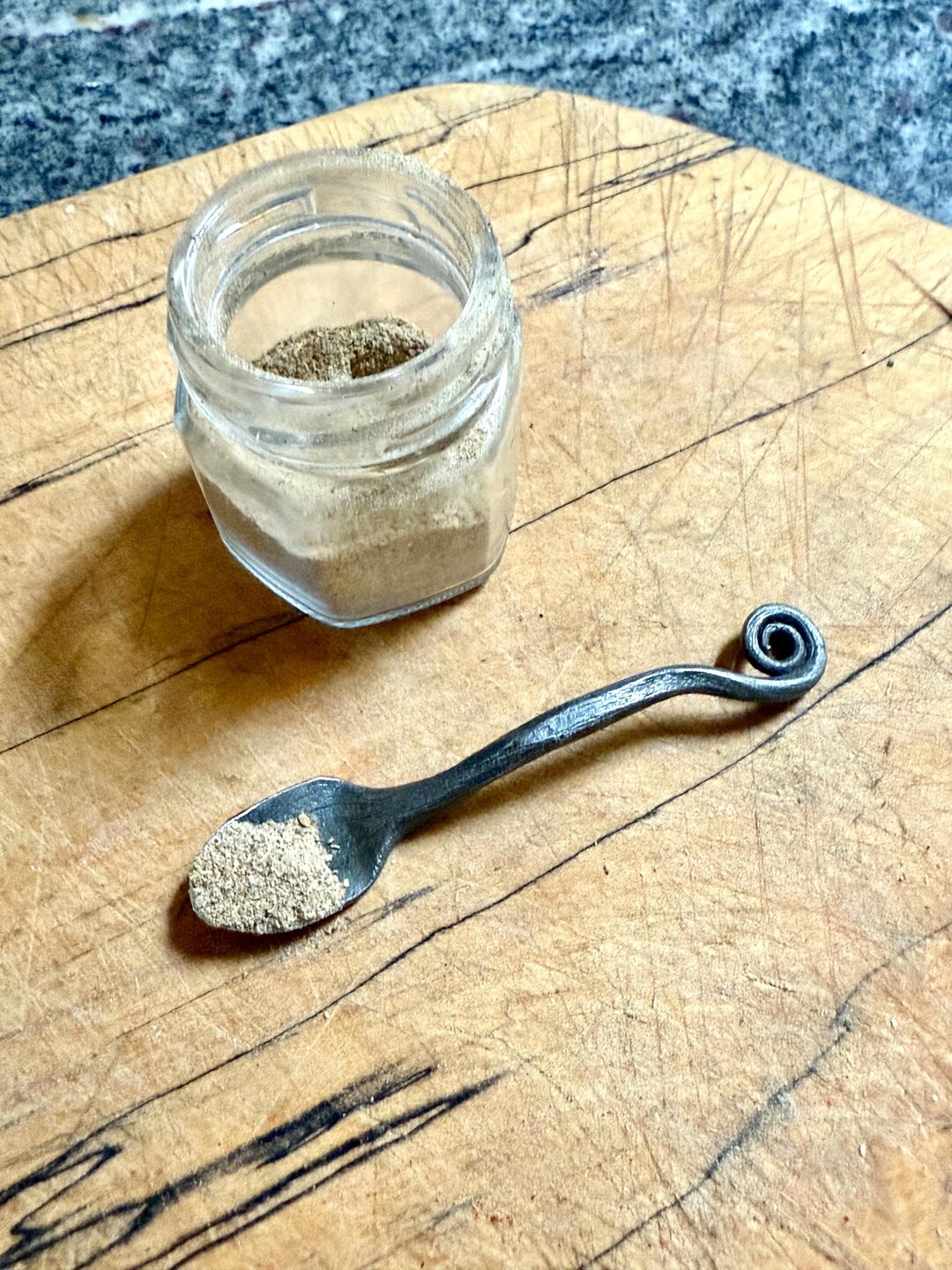 Wrought Iron Mini Spice Spoon - Etsy