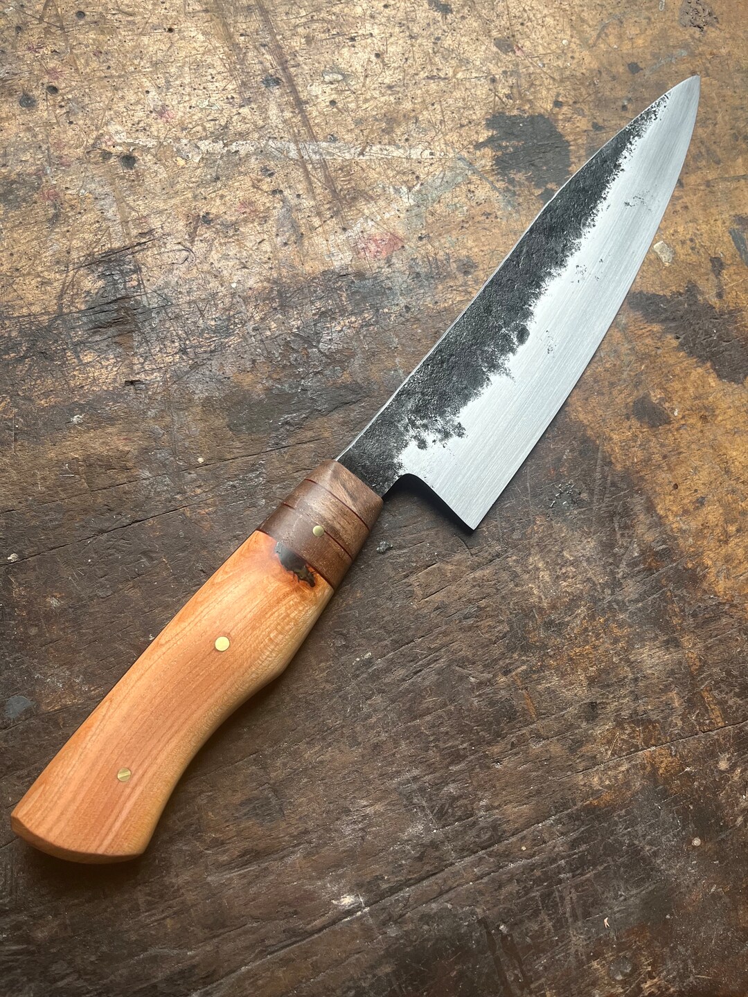 Hand Forged 8 Chefs Knife - Etsy
