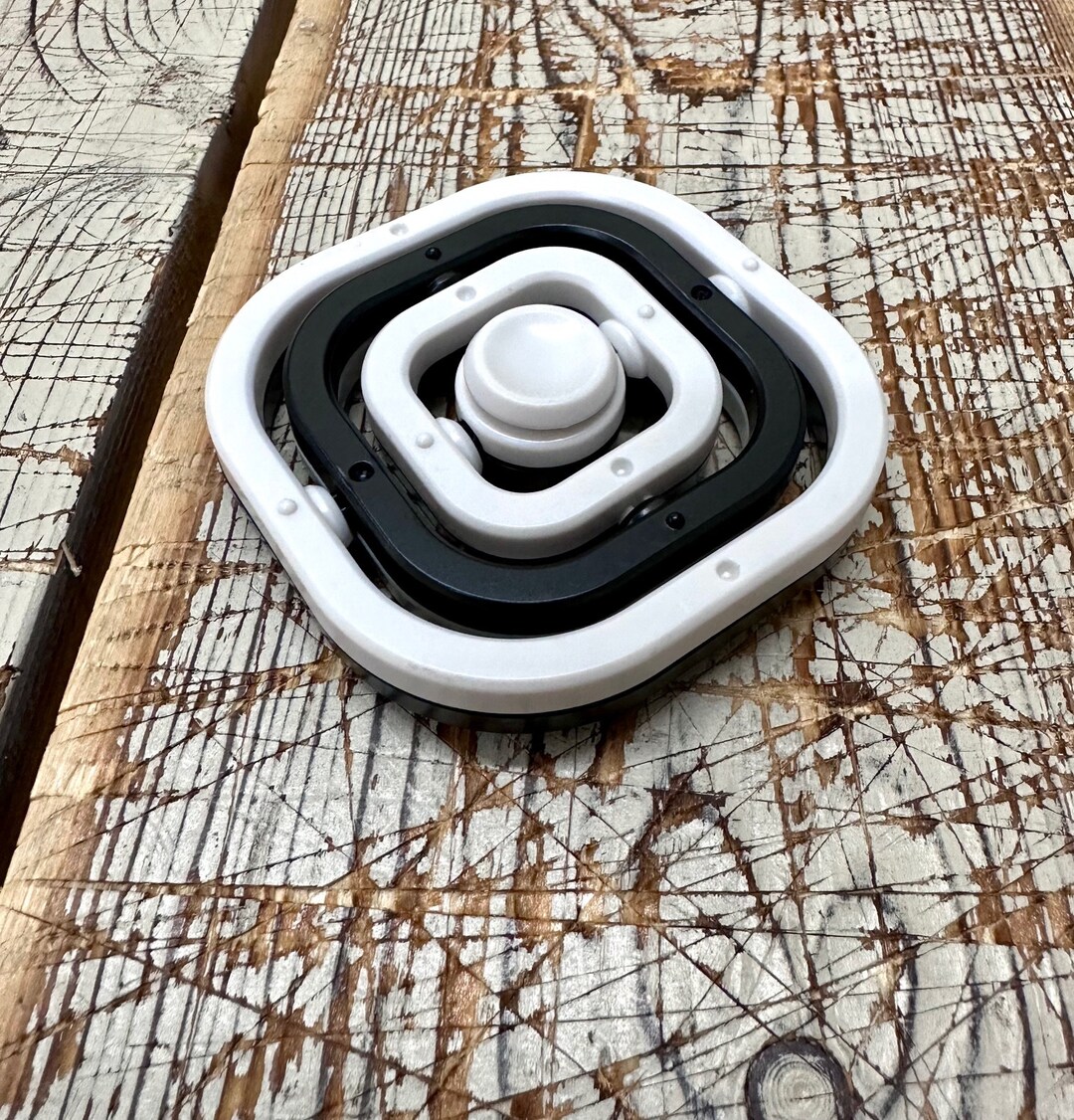 3D Infinite Flip Top, Creative Fingertip Top, Decompression Toy, Fidget ...