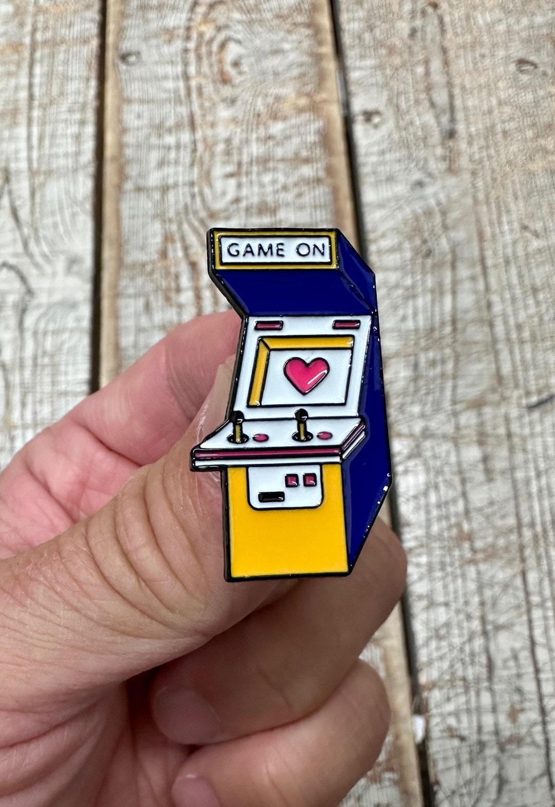 Game Arcade Machine Badge Pin Decorative Accessories for Clothes ...