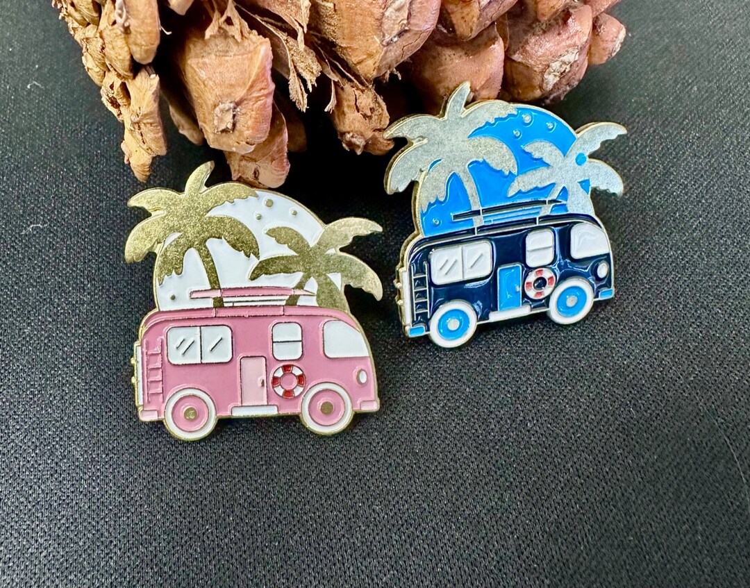 Happy Camper Enamel Pin Lapel Pin Camper Pin Travel RV - Etsy