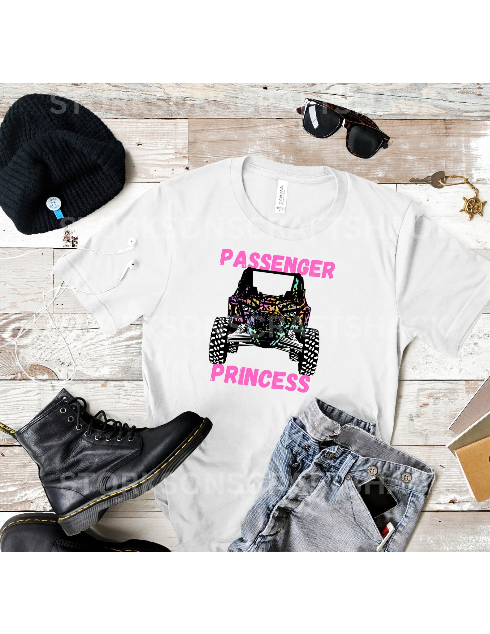 Passenger Princess Svg, Side by Side Png, Rzr, Atv, Cute Sweatshirt ...