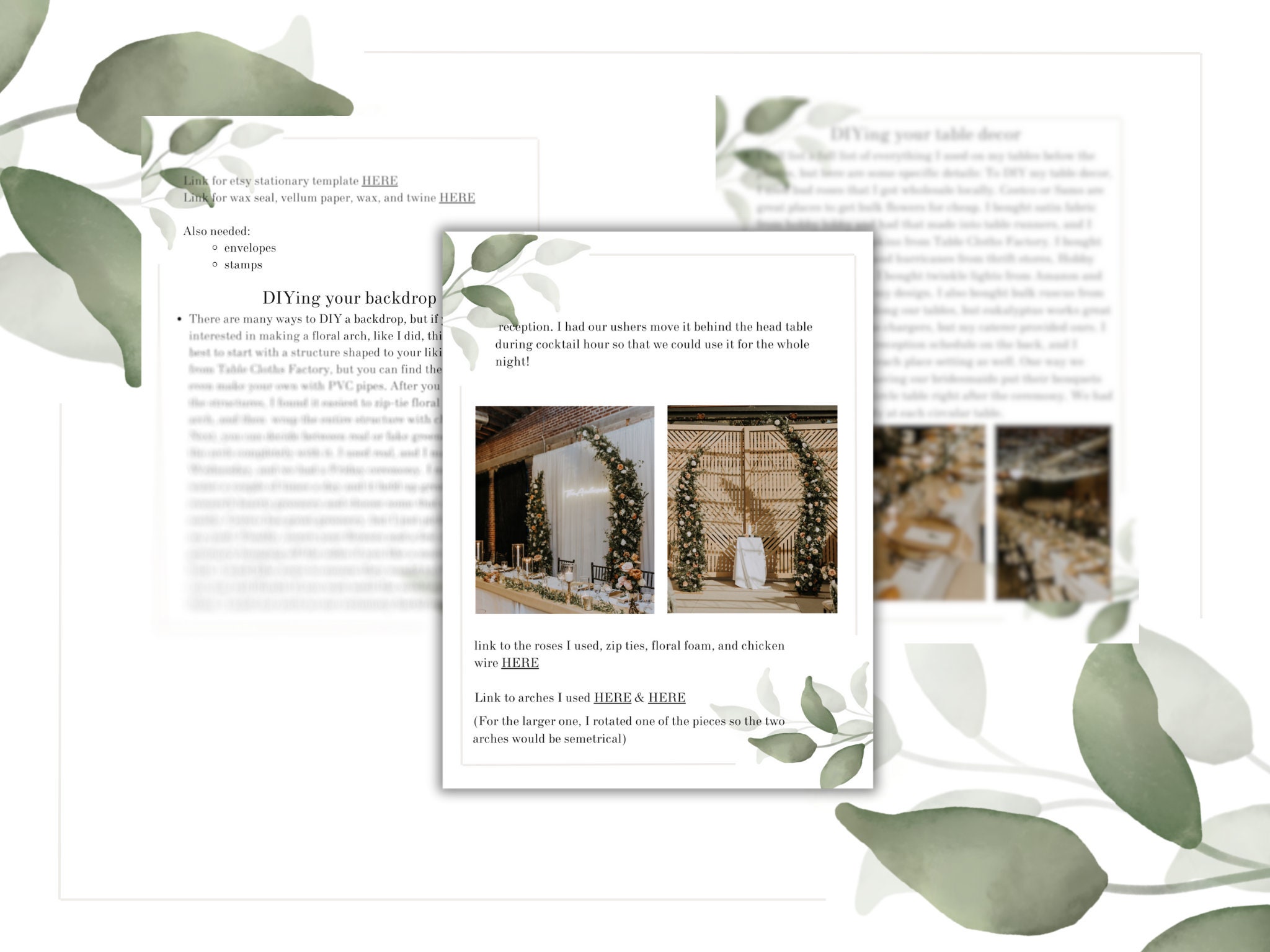 Full Engagement Planner, Wedding Planning Template, Canva Wedding ...