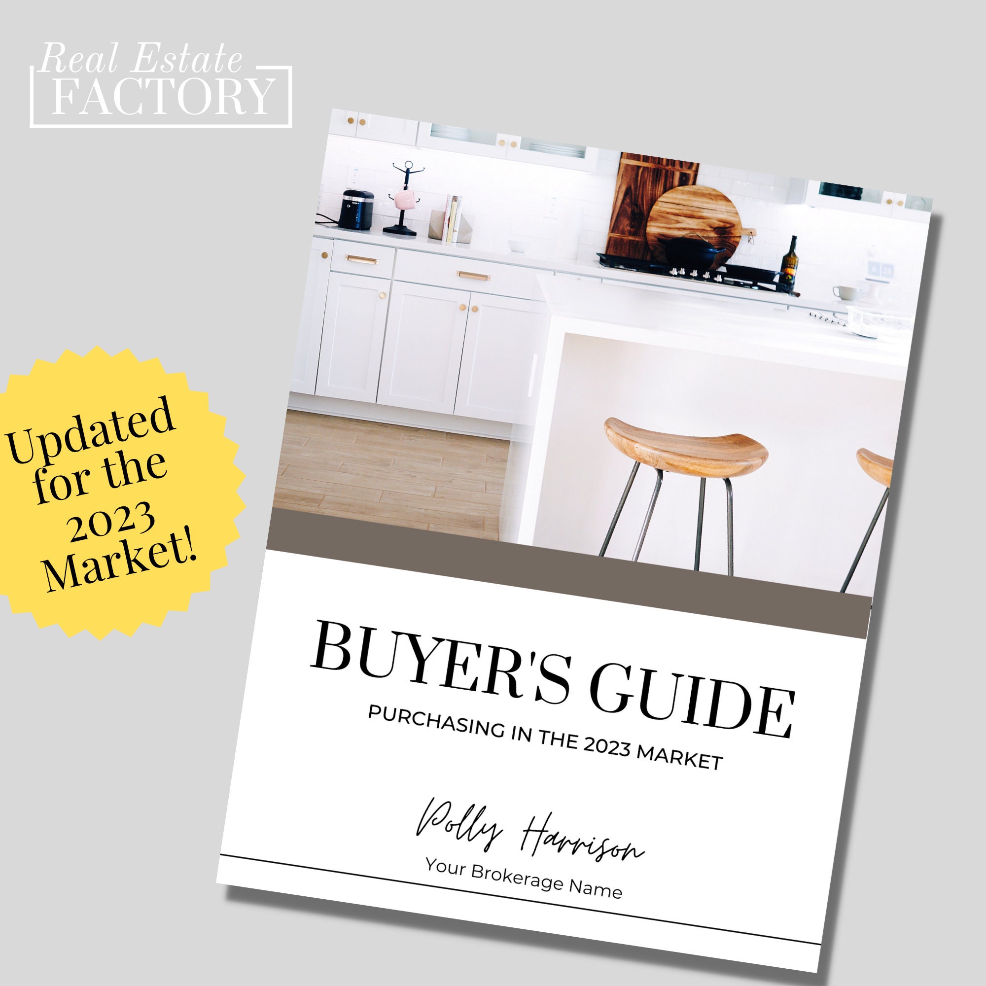 Real Estate Buyer's Guide for Sellers and Agents INSTANT - Etsy