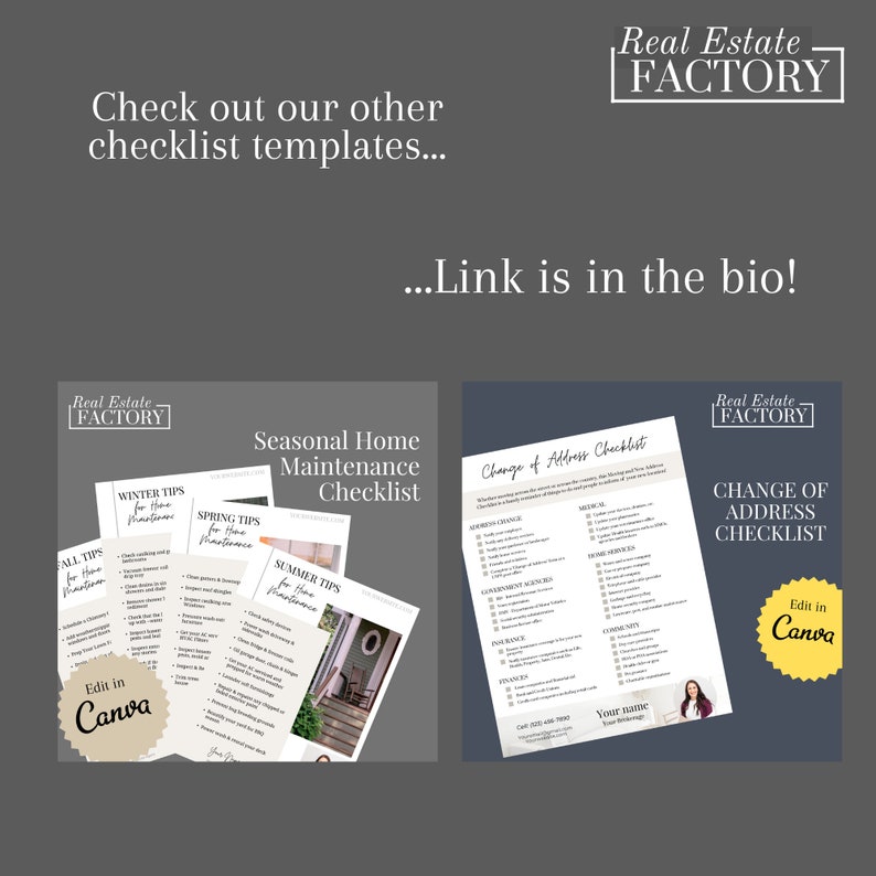 Pre-listing Checklist for Real Estate Agents INSTANT - Etsy