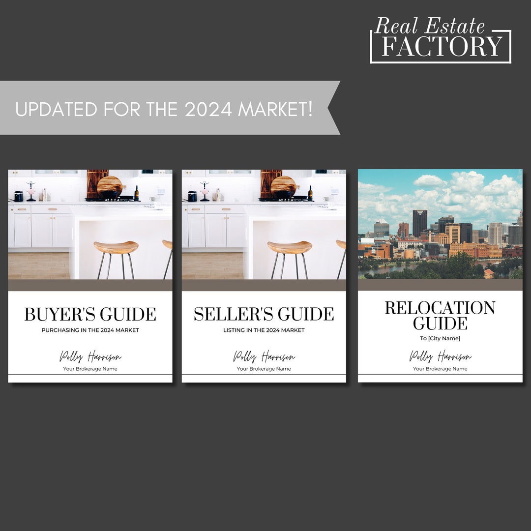 Buyer, Seller, & Relocation Guides for Real Estate Agents INSTANT ...