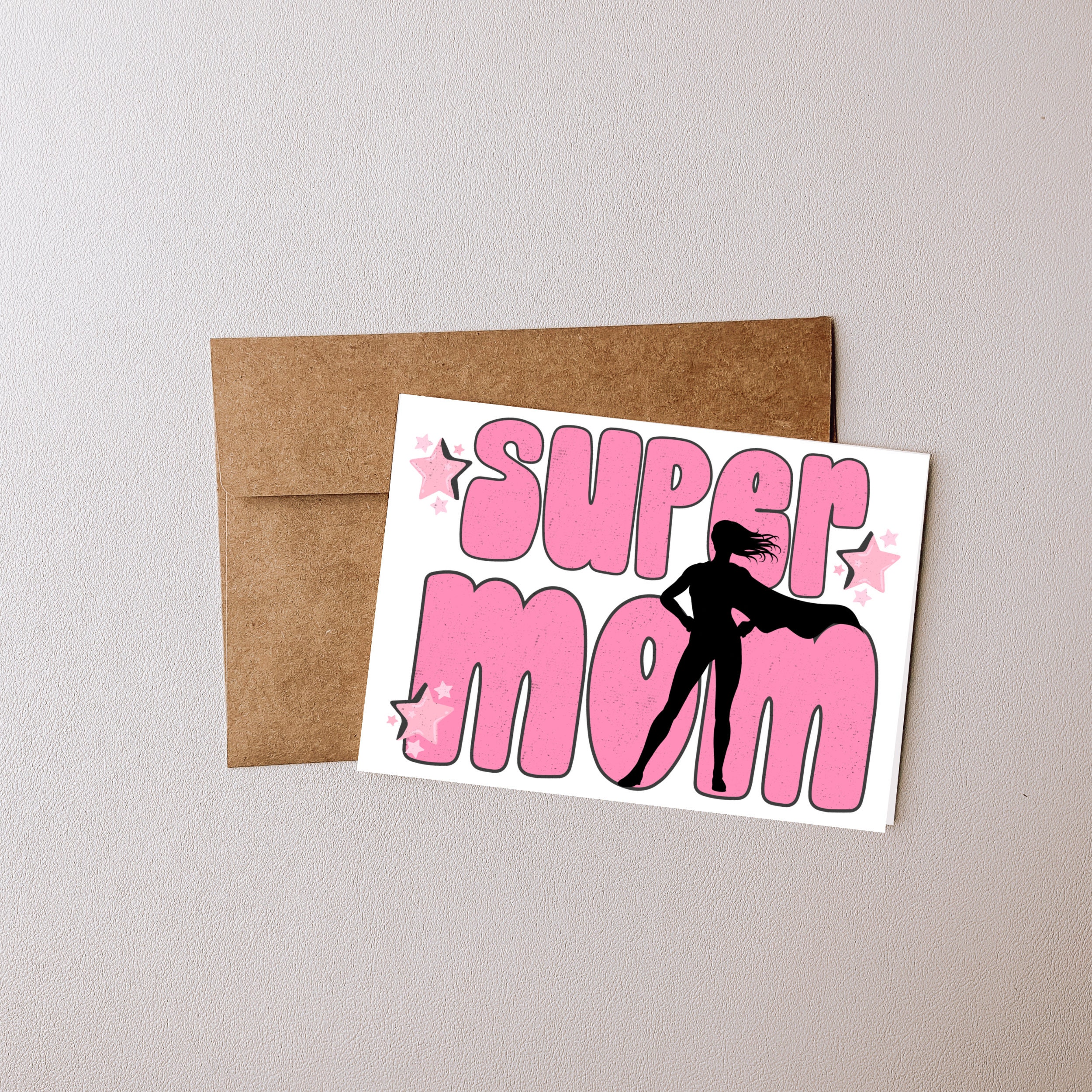 Printable Mothers Day Card, Happy Mothers Day, Hero Super Mom Card ...