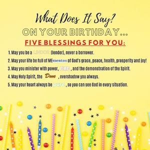 Printable Birthday Candy Gram Birthday Card for Christians Candy Bar ...