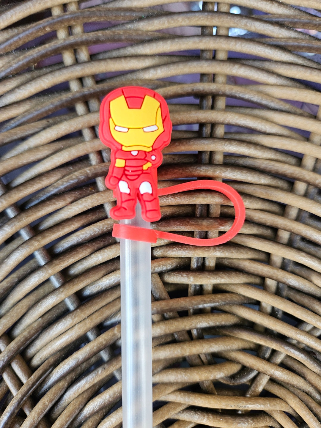 Super Hero Straw Topper - Etsy