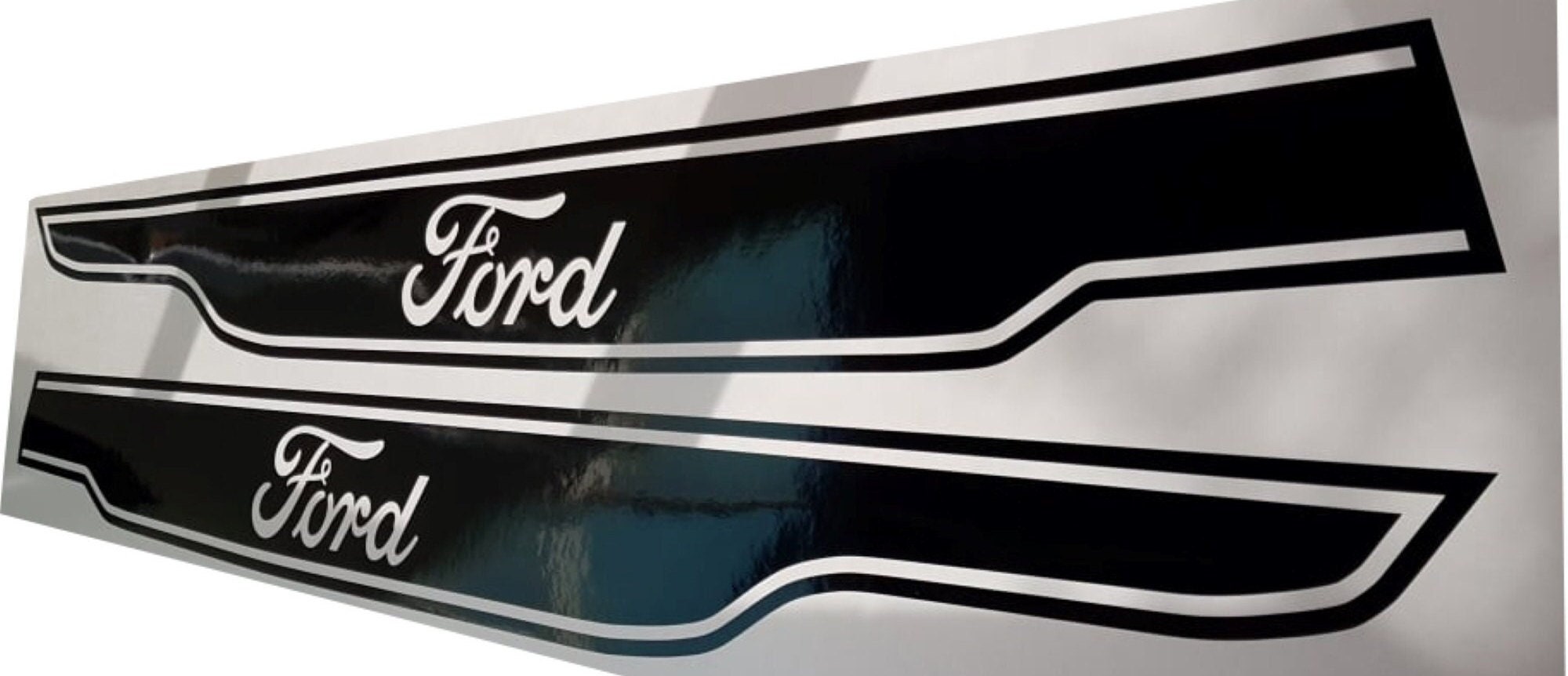 Ford Ranger PX2 PX3 Pair of Bonnet Vinyl Stickers With ford Logo in ...