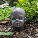 Creepy Baby Head Concrete Statue Homemade Garden Lawn Ornament for ...