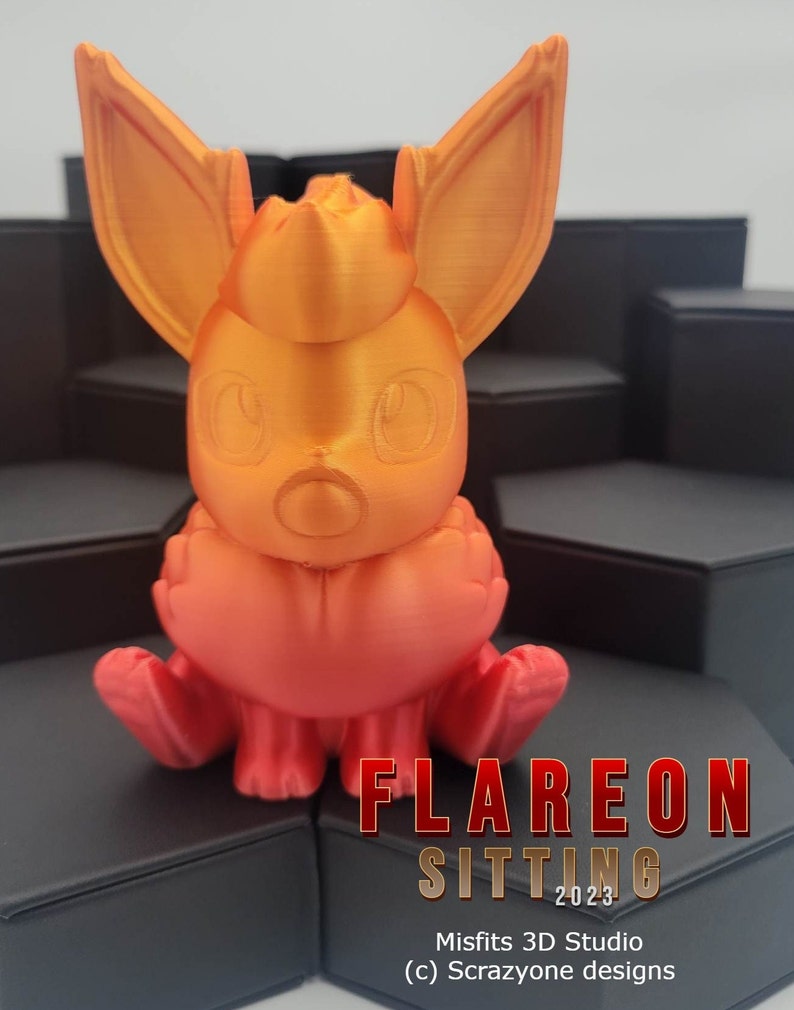 Eeveelutions Adorable Sitting Pokémon - Etsy