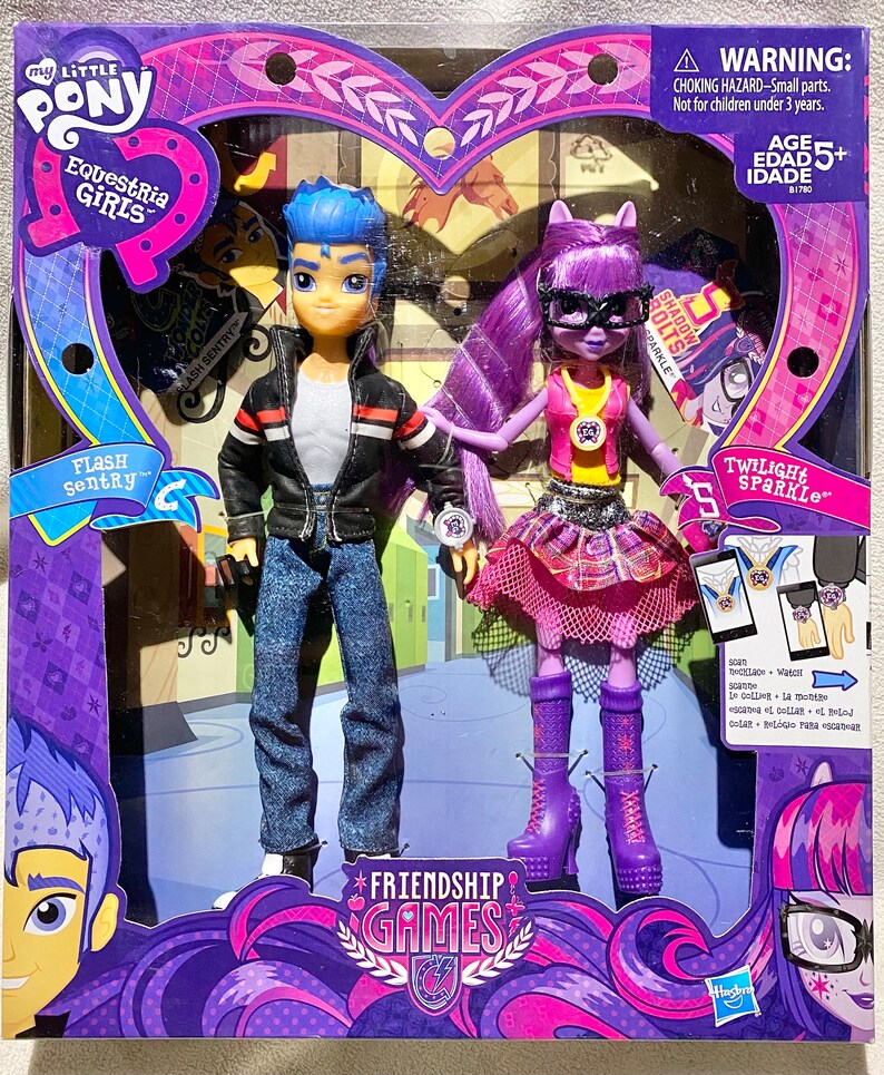 Hasbro My Little Pony Equestria Girls flash Sentry and - Etsy