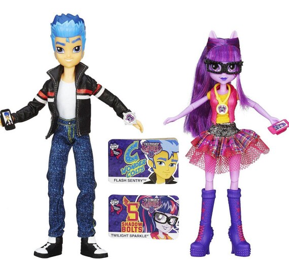 Twilight Sparkle And Flash Sentry Rainbow Rocks