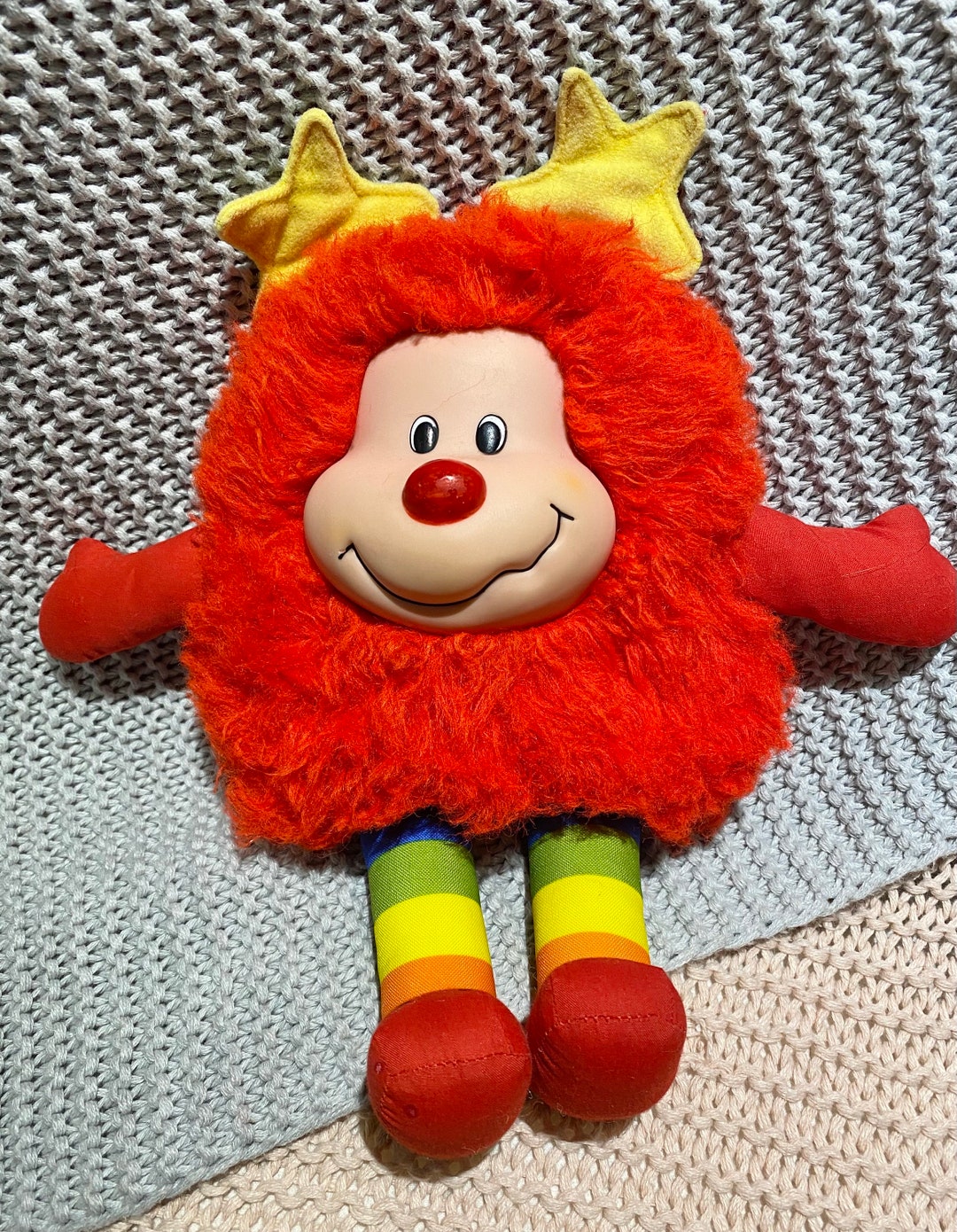 Vintage “romeo” Rainbow Brite Sprite. Hallmark. 12”/30cm Tall. 1983. - Etsy