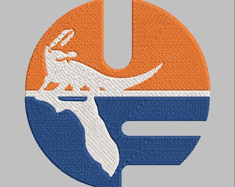 Florida Gators Embroidery Design, Florida, Embroidery Design, Football ...