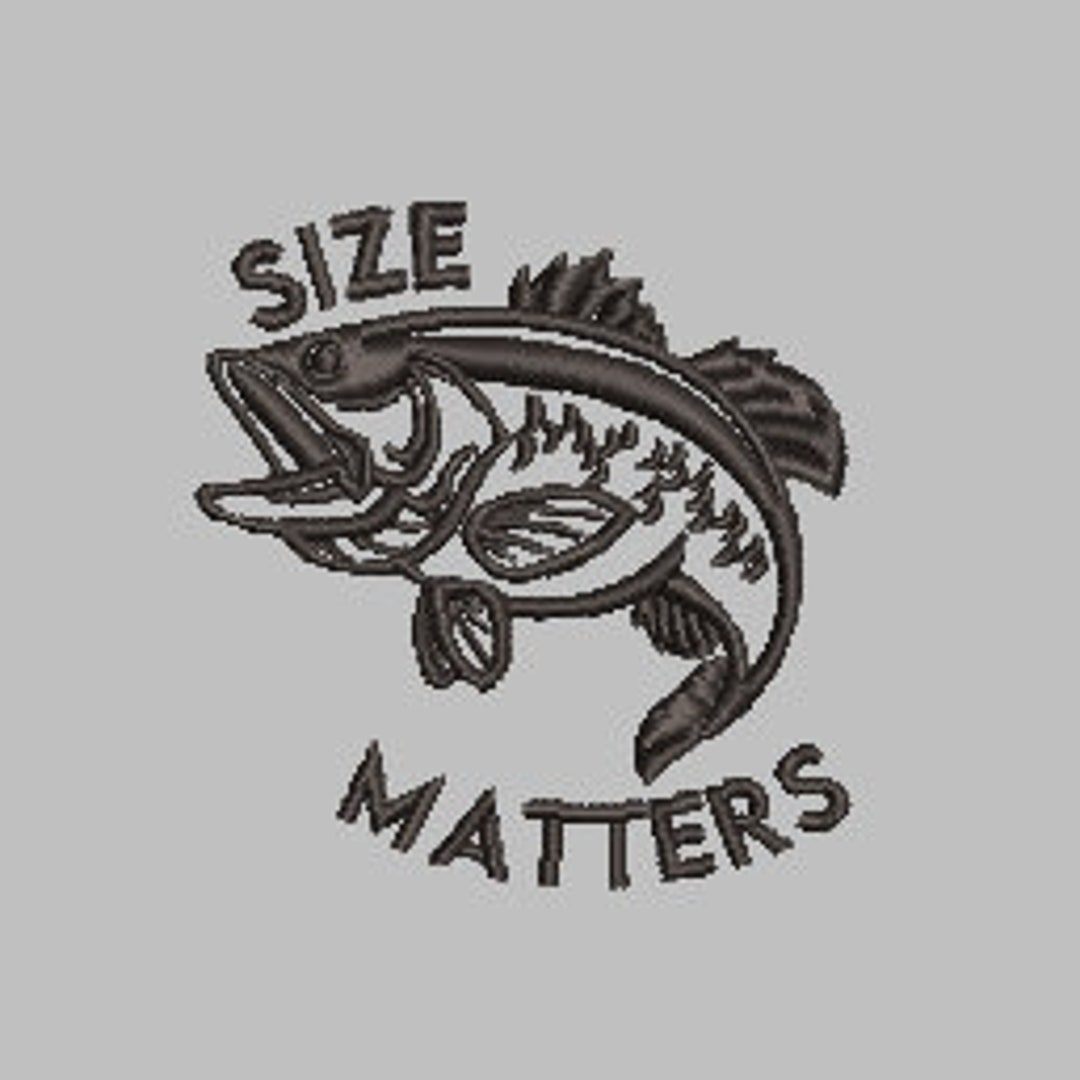 Bass Embroidery File - Etsy