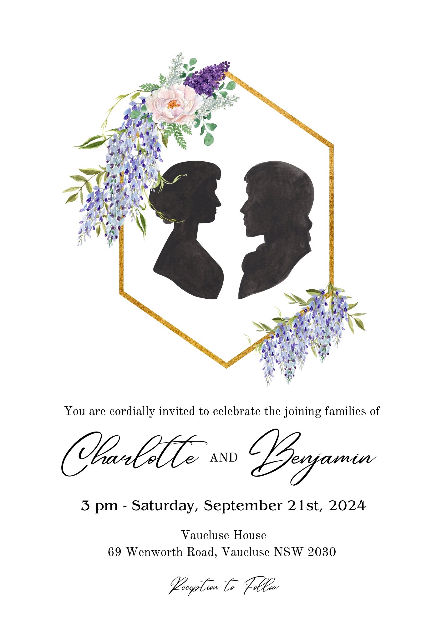 Wedding Invitation Bundle, Regency Theme, Bridgerton Inspired, 5 Items ...