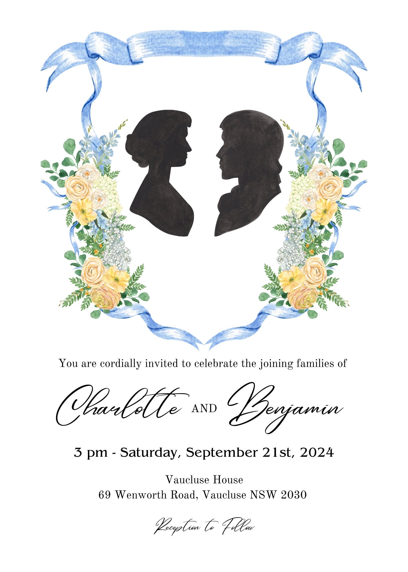 Regency Affair Wedding Invitation Bundle - Bridgerton Inspired, 4 Items ...