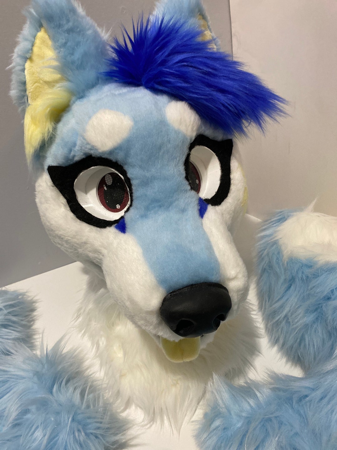 Blue Dog Fursuit Mini Partial - Etsy