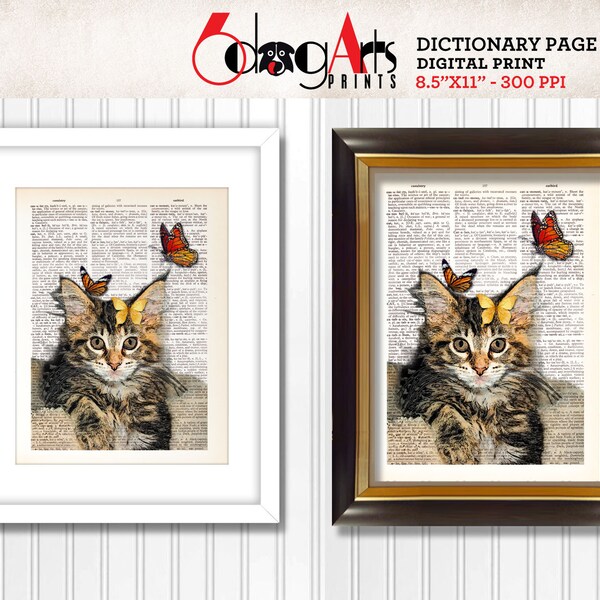 Dictionary Page - Etsy