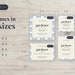 16-in-1 Square Rectangle Candle Label Templates, Candle Label Template ...