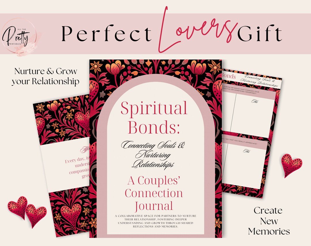 Couples Journal Relationship Marriage Planner Connection Guide ...