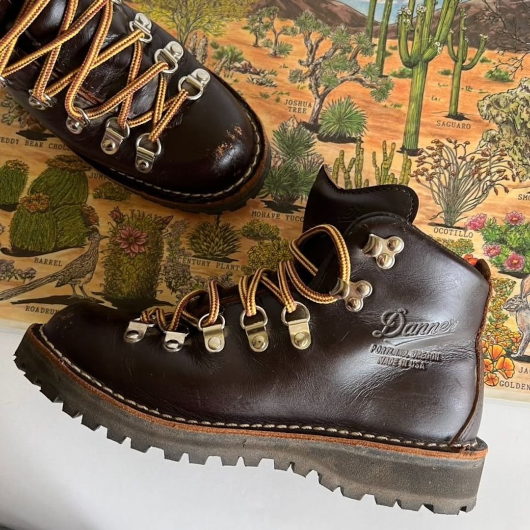 Danner Mountain Light Brown Leather GORE-TEX Women's 6 USA Made Boots - Etsy