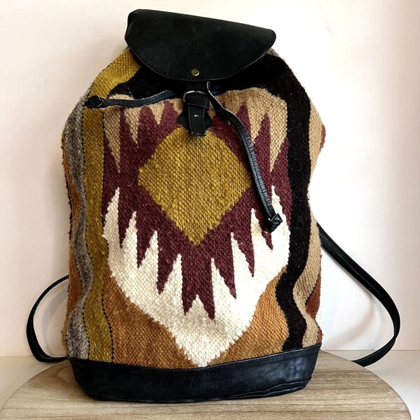 Wool Backpack - Etsy