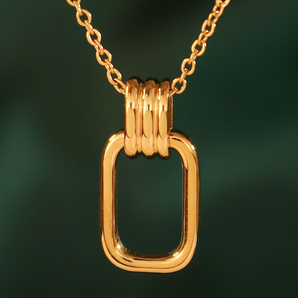 Drop Down Necklace - Etsy
