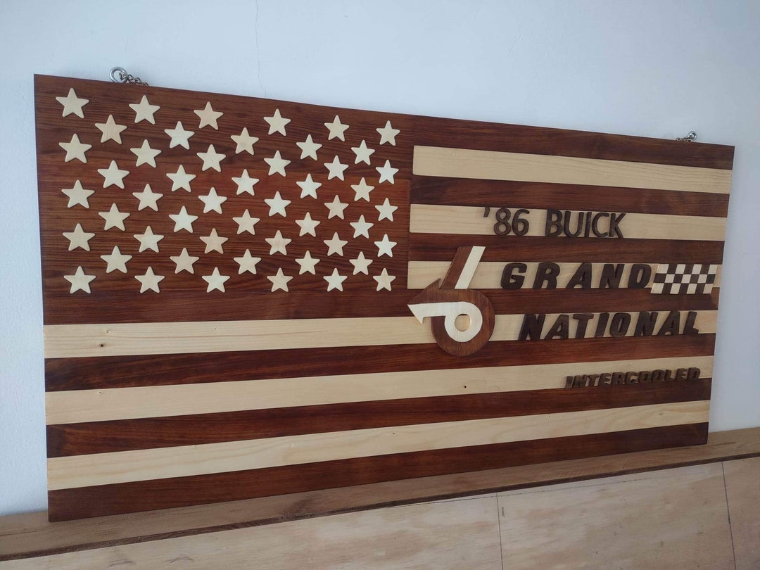 86 Buick Grand National Hand-carved Wooden Sign - Etsy