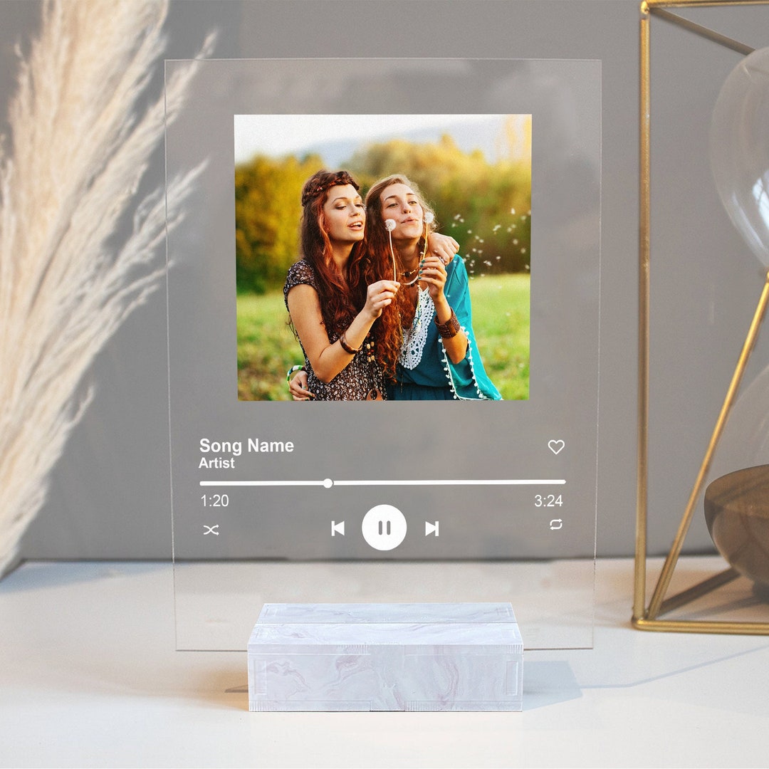 Custom Photo Best Friend Plaque, Best Friend Gift, Personalized Bestie ...