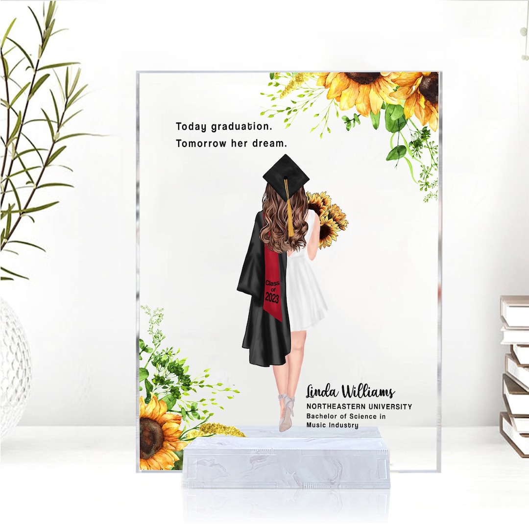 Personalized Graduation Plaque, Graduation Gift, Graduation Gift for ...