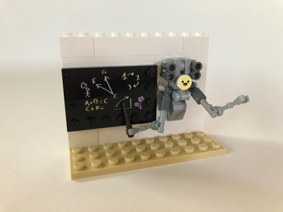 DIY Lego Teacher Robot - Etsy