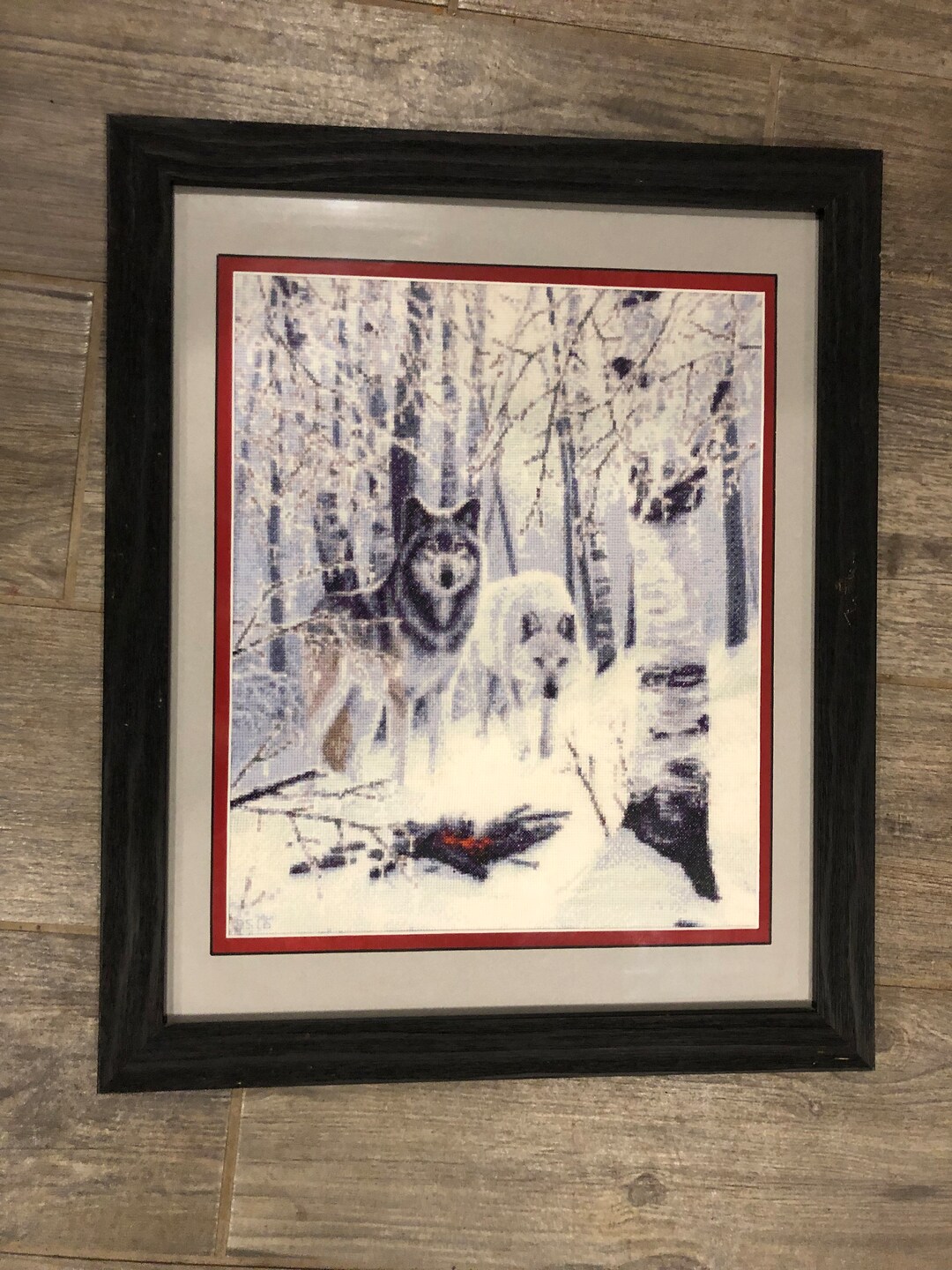 Winter Woodland Wolves - Etsy