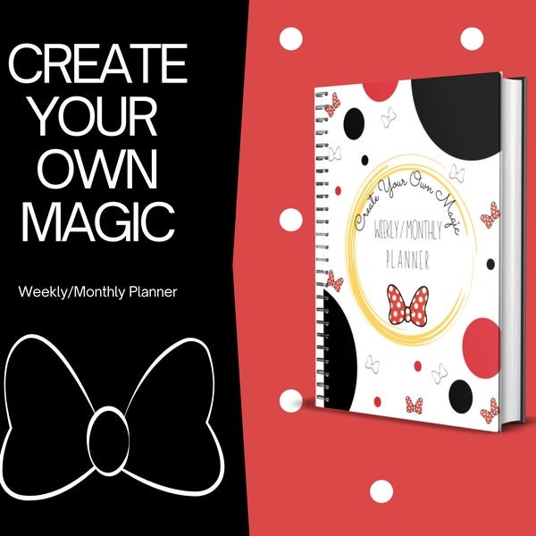 Polka Dot Planner - Etsy