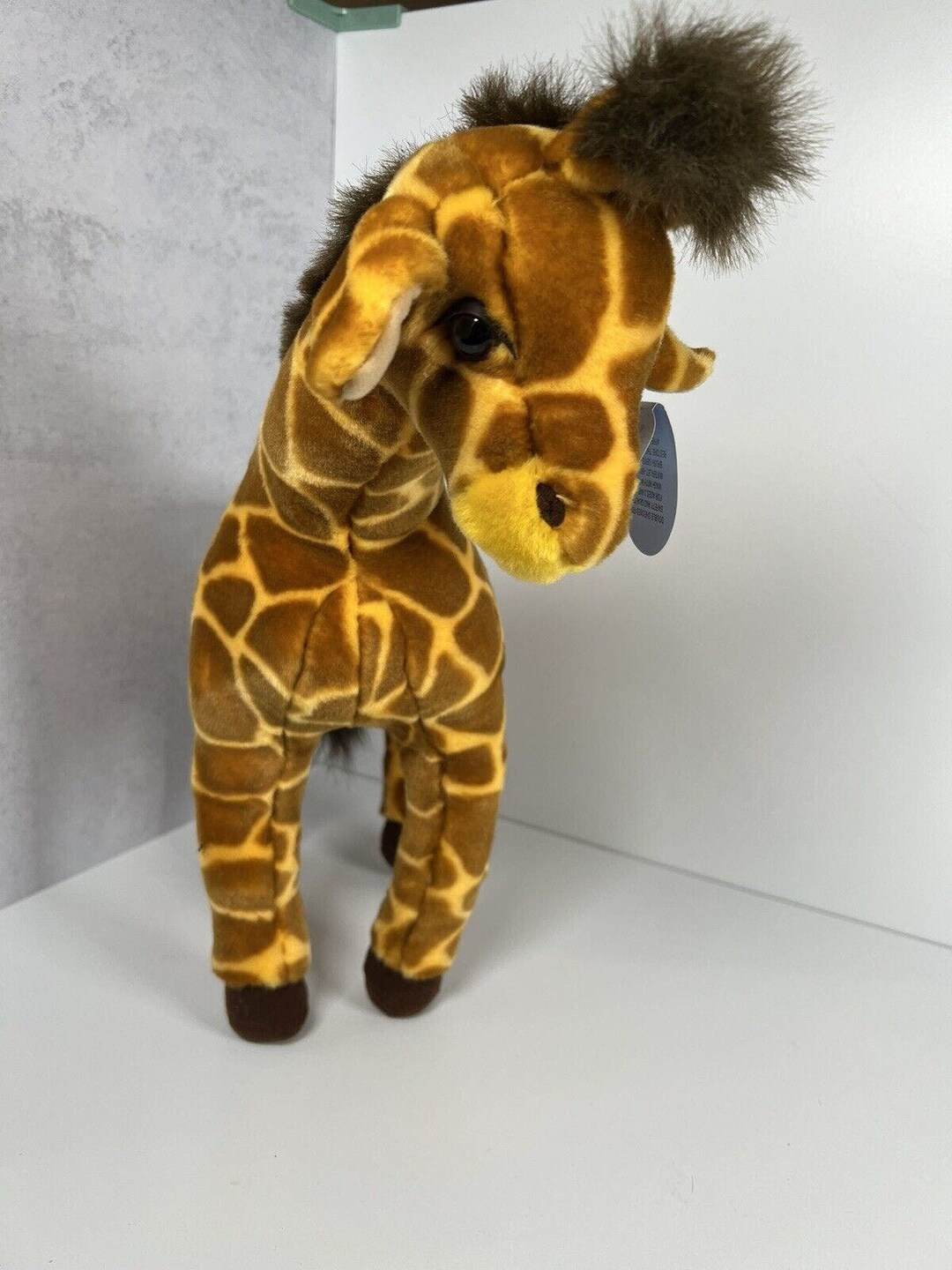 Vintage Tall Large Plush Giraffe - Etsy