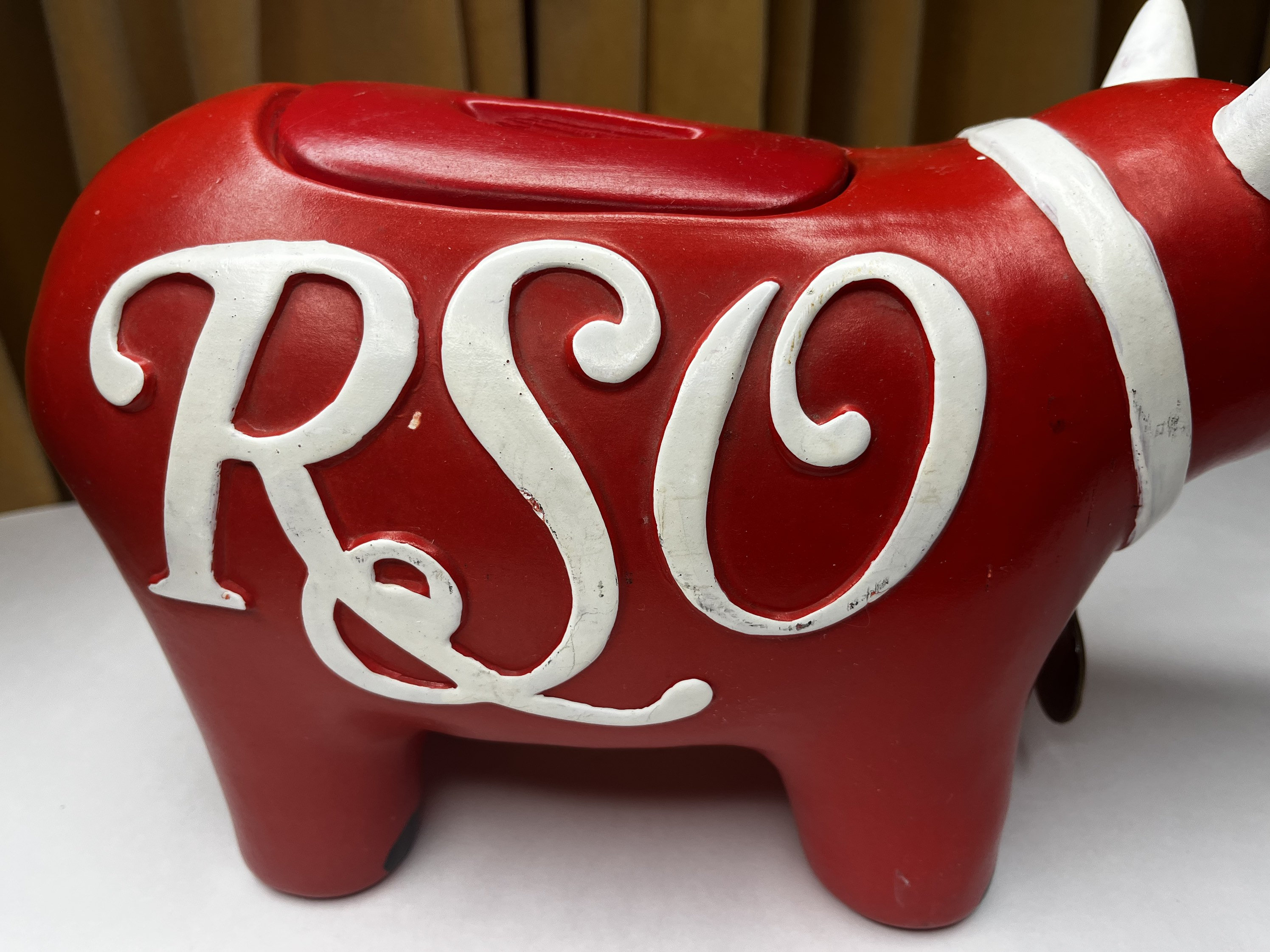 Rare 1978 RSO Records Bull Cookie Jar - Etsy