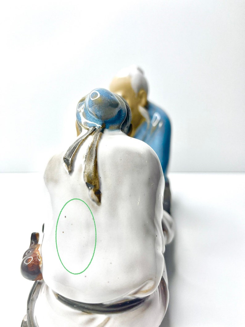 Vintage Chinese Clay Figurine! - Etsy