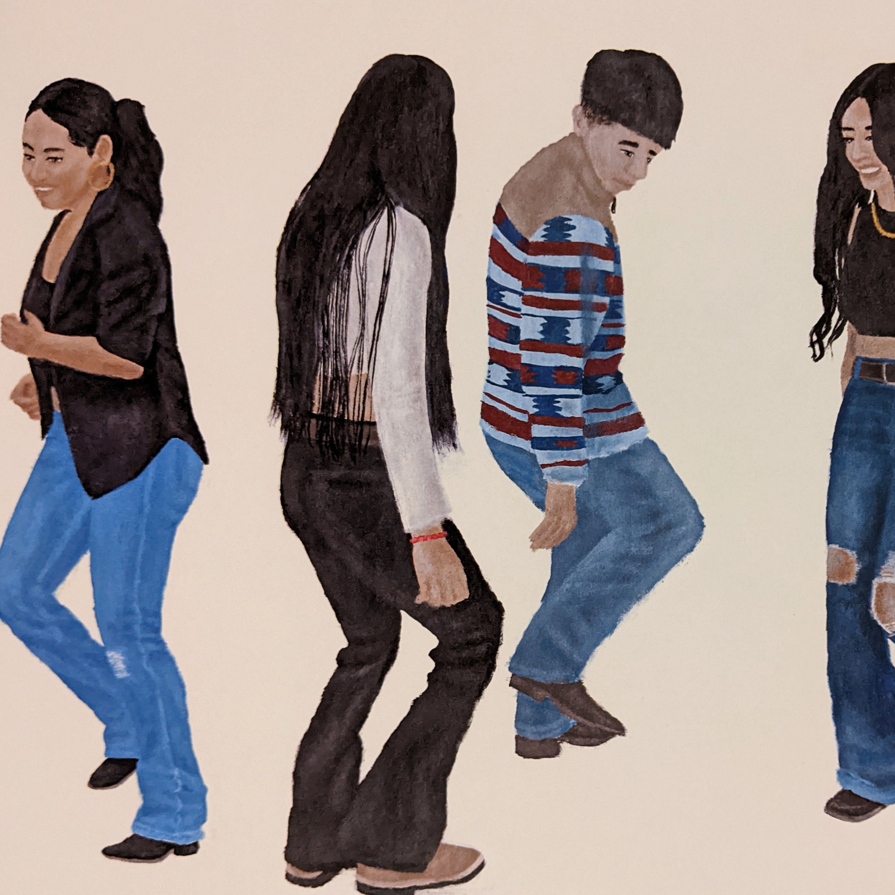 Zapateale! (zapateado Dance Art Print) - Etsy