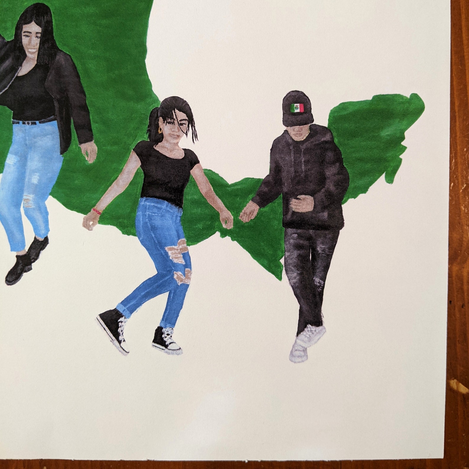 Cumbia Popular! (cumbia Dance Art Print) - Etsy