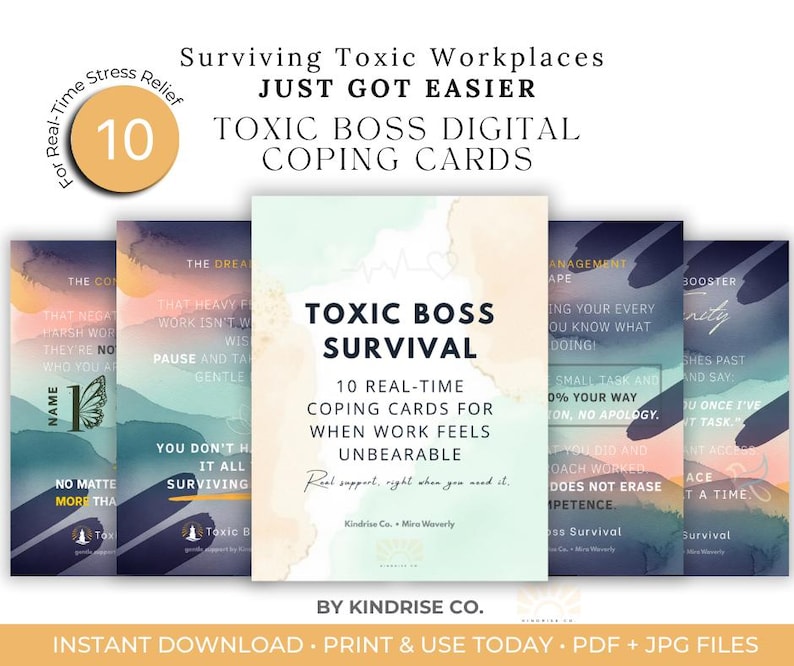 Coping Skills Cards | Printable Anxiety & Stress Relief Flashcards ...