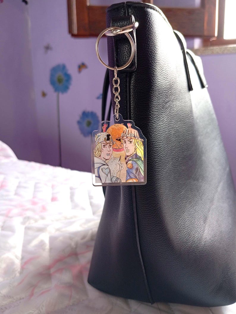 Johnny Joestar and Gyro Zeppeli Keychain – Steel Ball Run Jojo's ...
