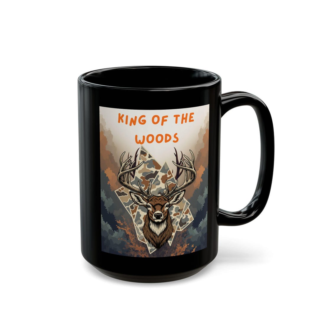 Deer Hunting Mug: Camo Wildlife Forest Coffee Cup - Etsy