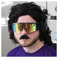 Dr Disrespect Stylized 80s Themed Sticker for Laptop, Bottle ...
